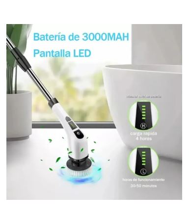 Cepillo EléctricDe Limpieza, 9 En 1, Multiusos - Sodiva